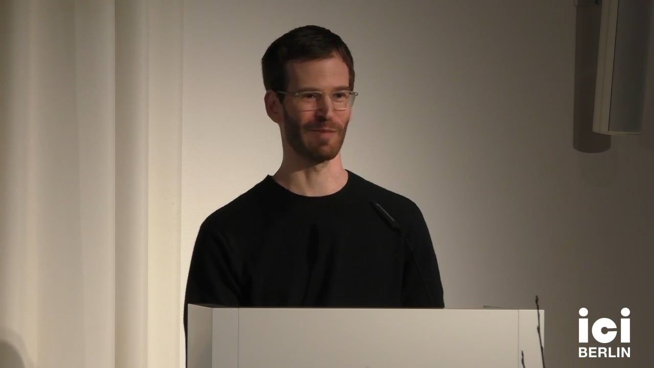 In and Out of the Studio - ICI Berlin