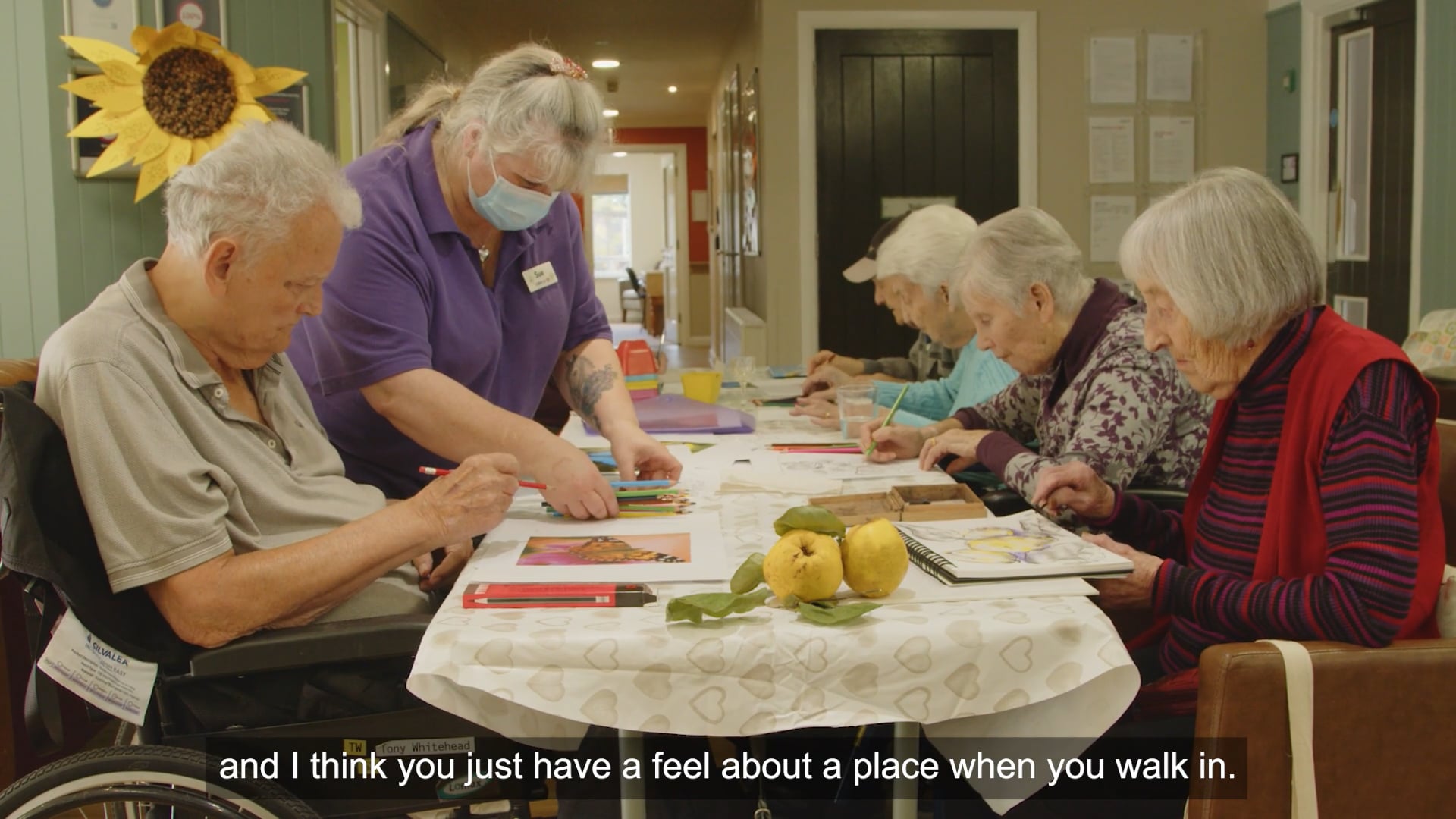 My mum has a busy social life at Hartismere Place on Vimeo