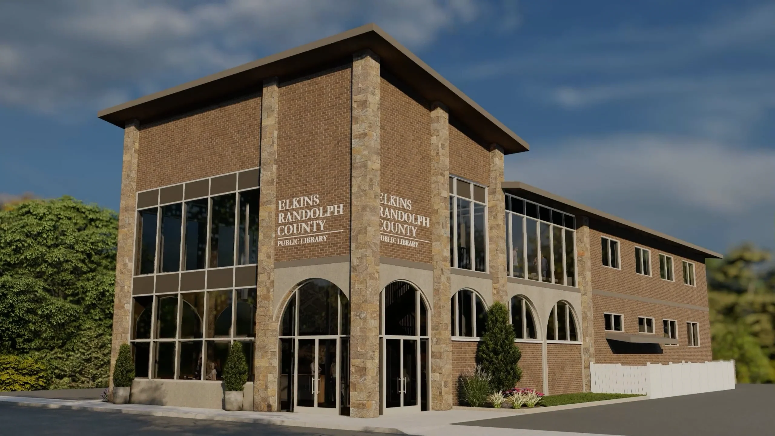 Elkins Randolph County Public Library - Proposed Renovations on Vimeo