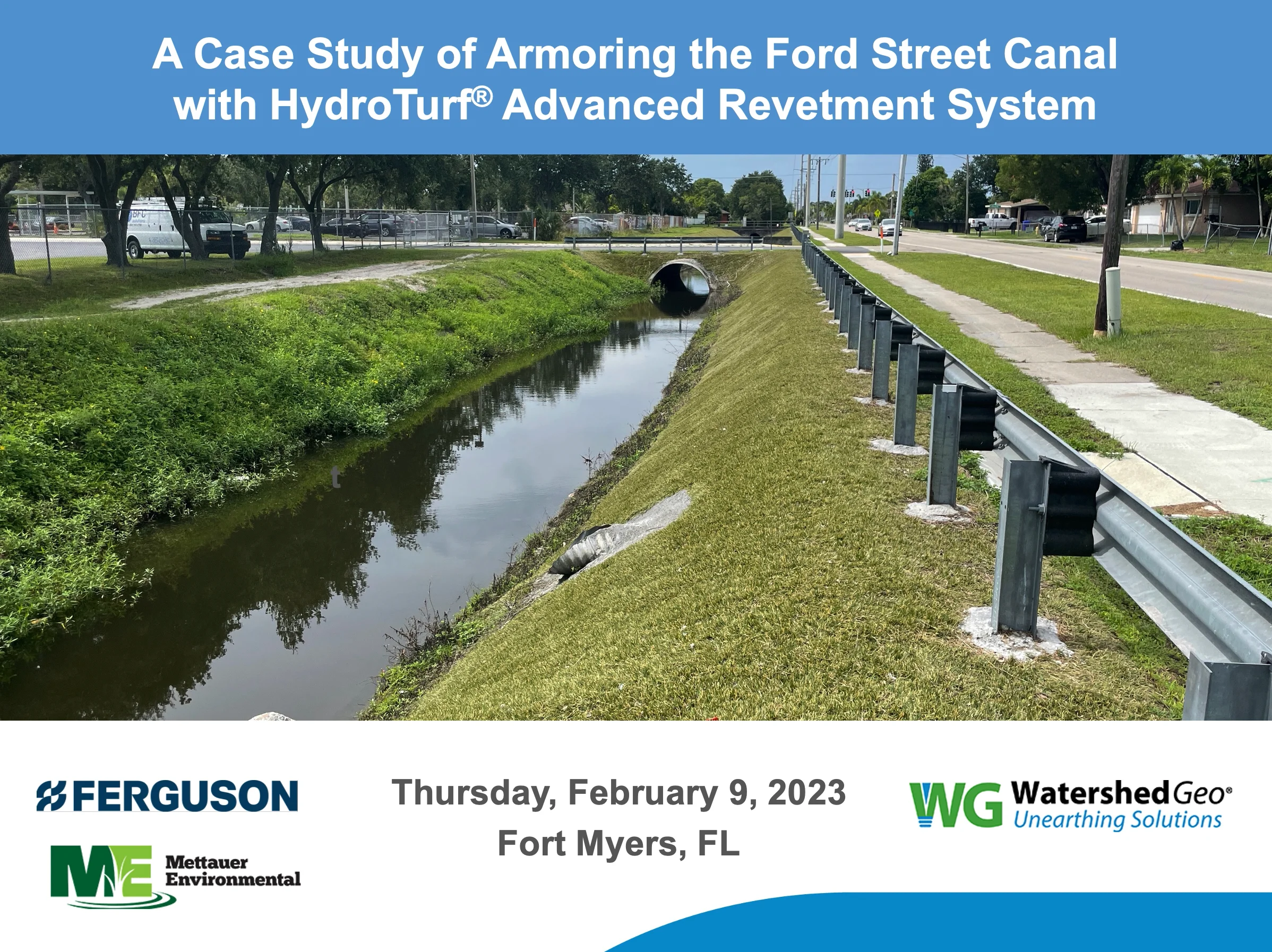 A Case Study of Armoring the Ford Street Canal in Ft. Myers, FL on Vimeo