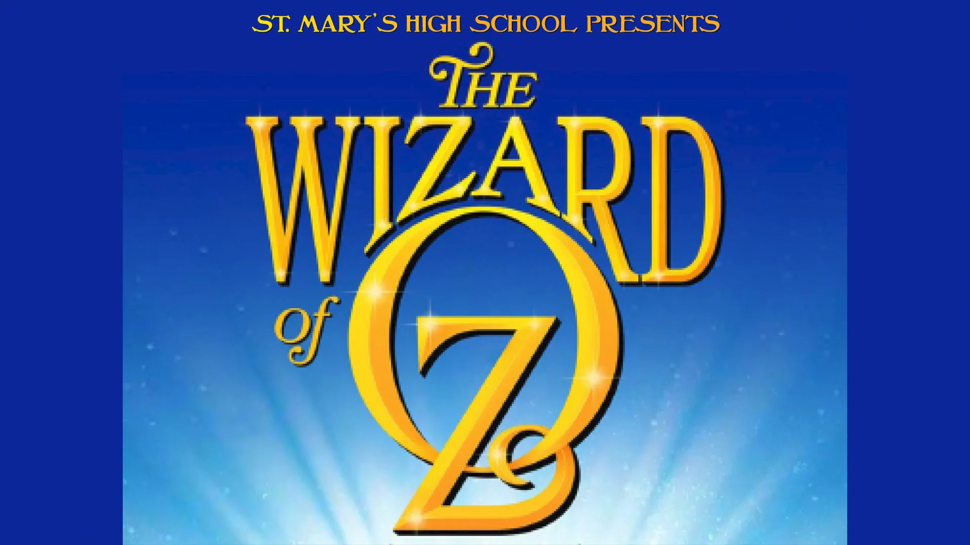 Performing Arts: The Wizard of Oz Behind the Scenes