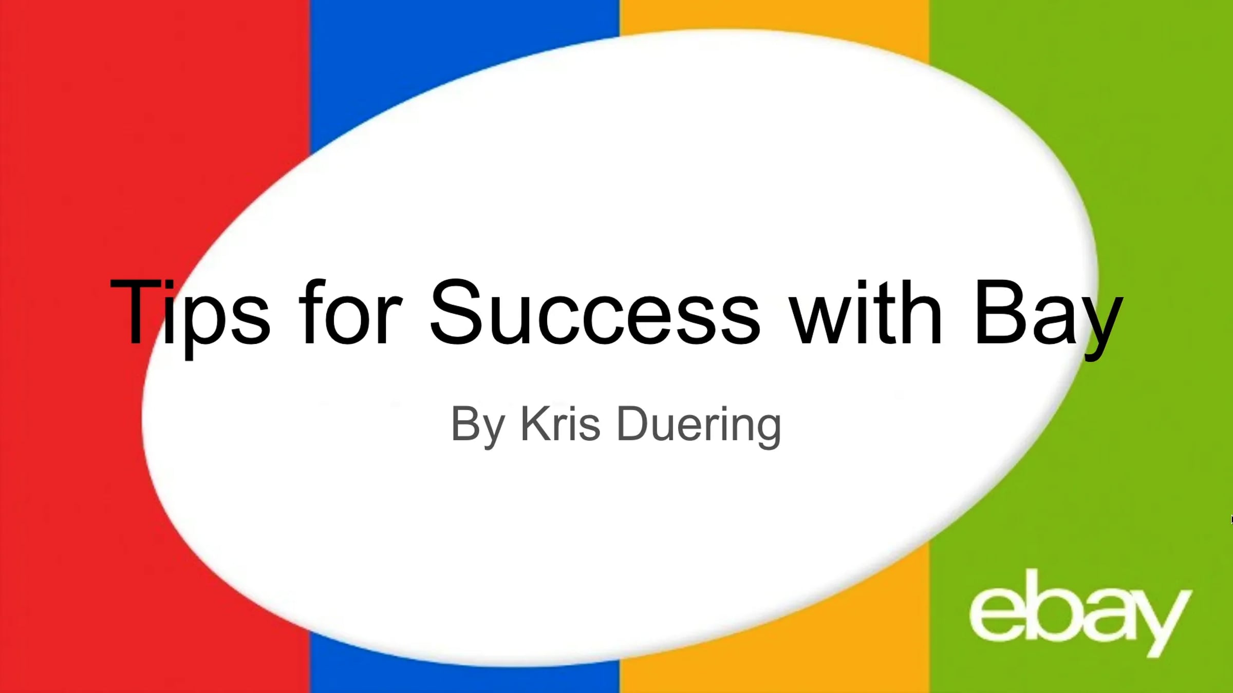 9 Tips for Success with eBay