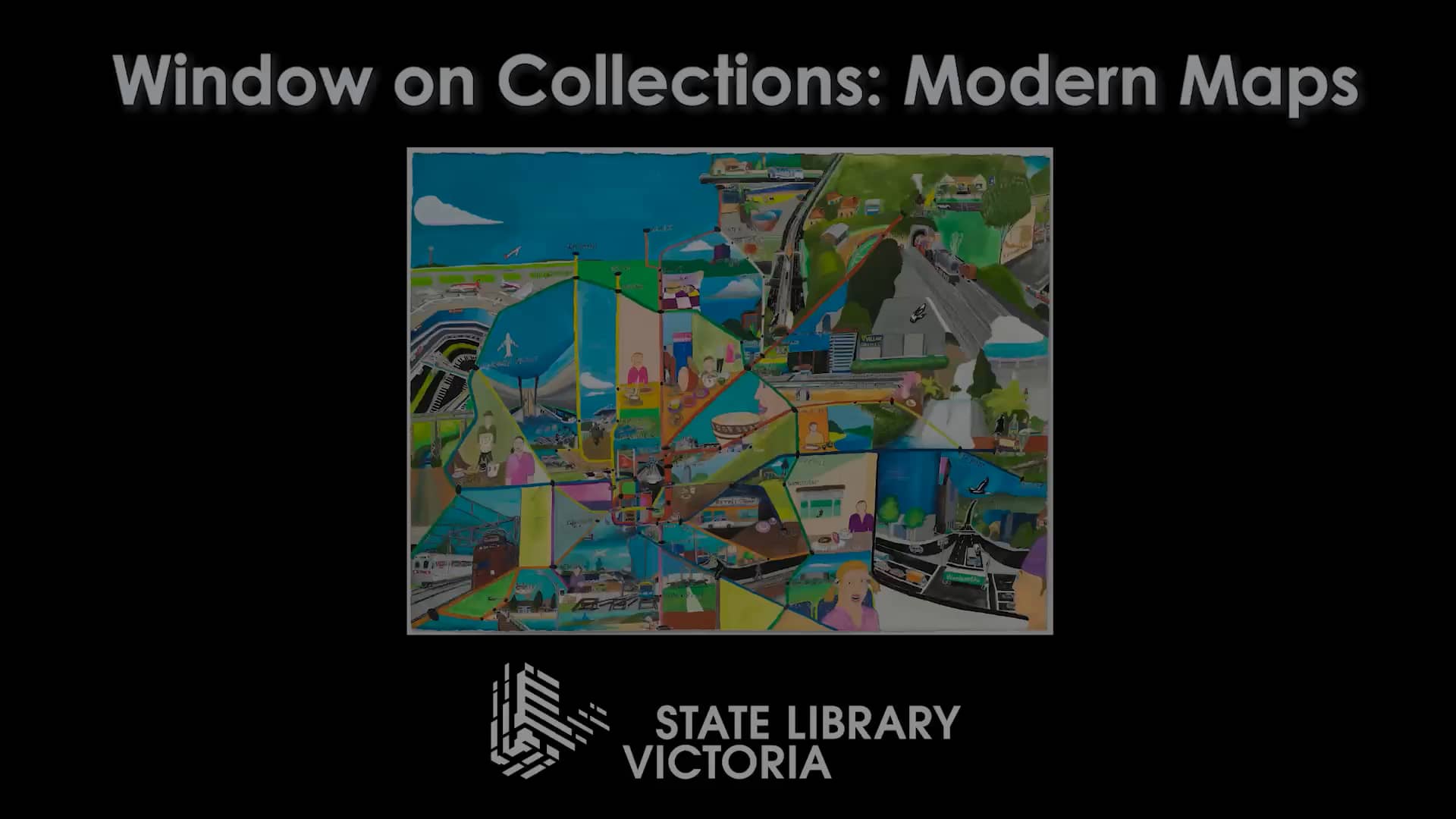State Library Victoria - Window on Collections: Modern Maps || Miles ...