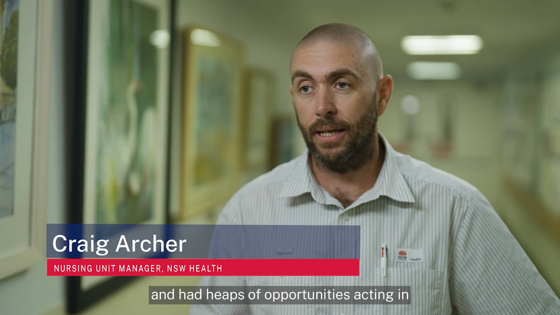 Craig Archer - Grafton Base Hospital on Vimeo