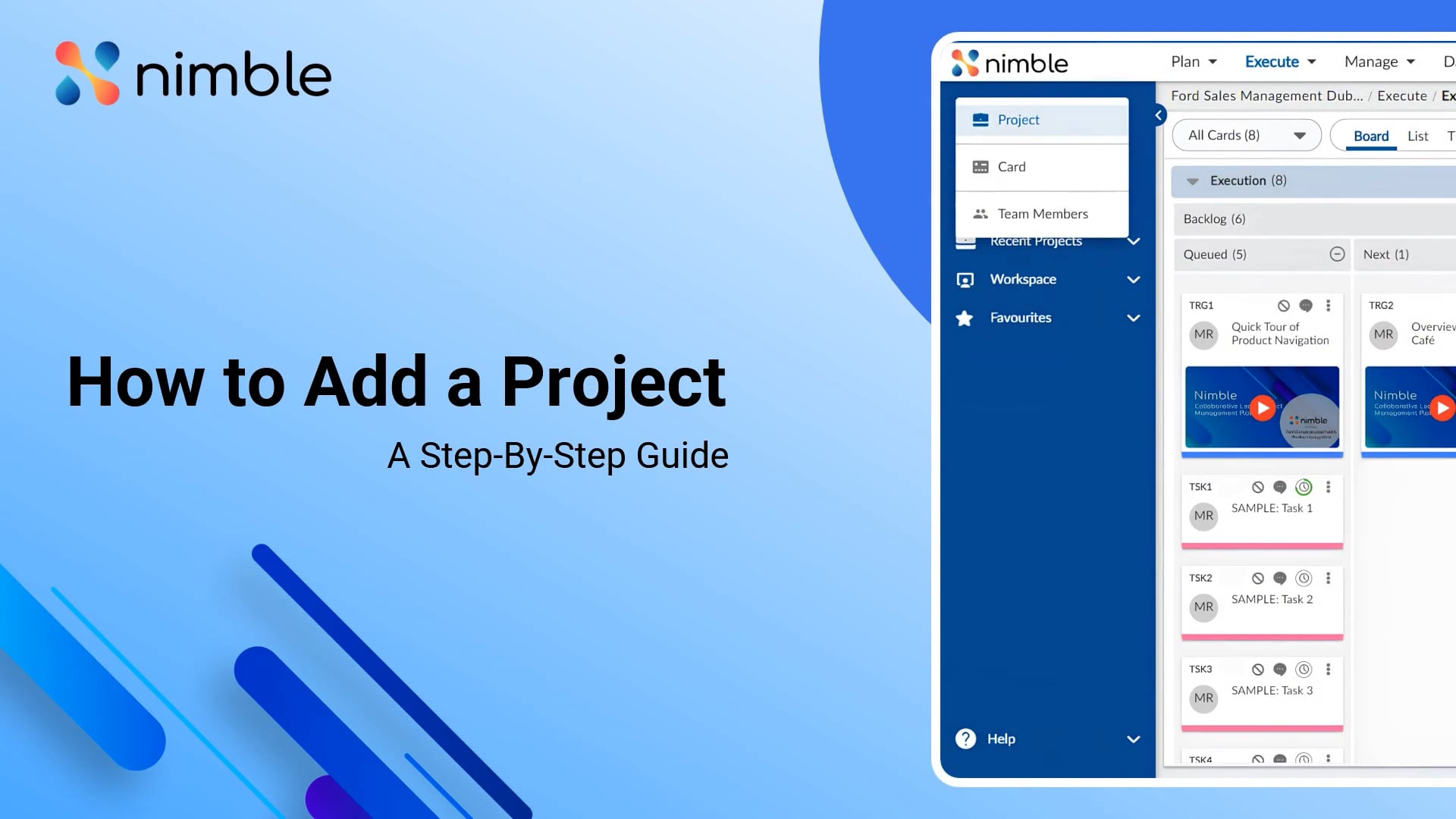 Learn to Add a Project in Nimble on Vimeo