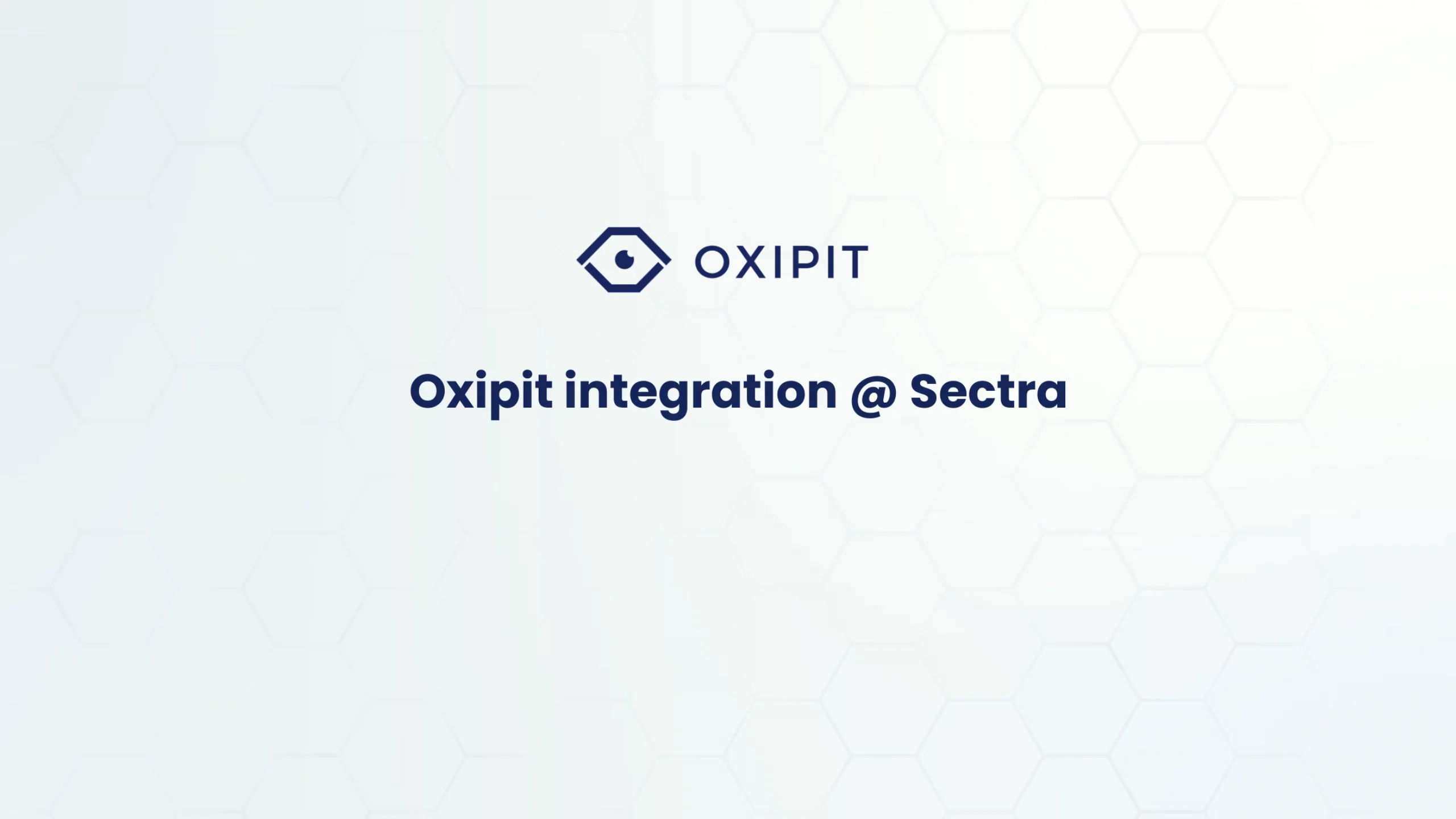 Oxipit solutions @ Sectra on Vimeo