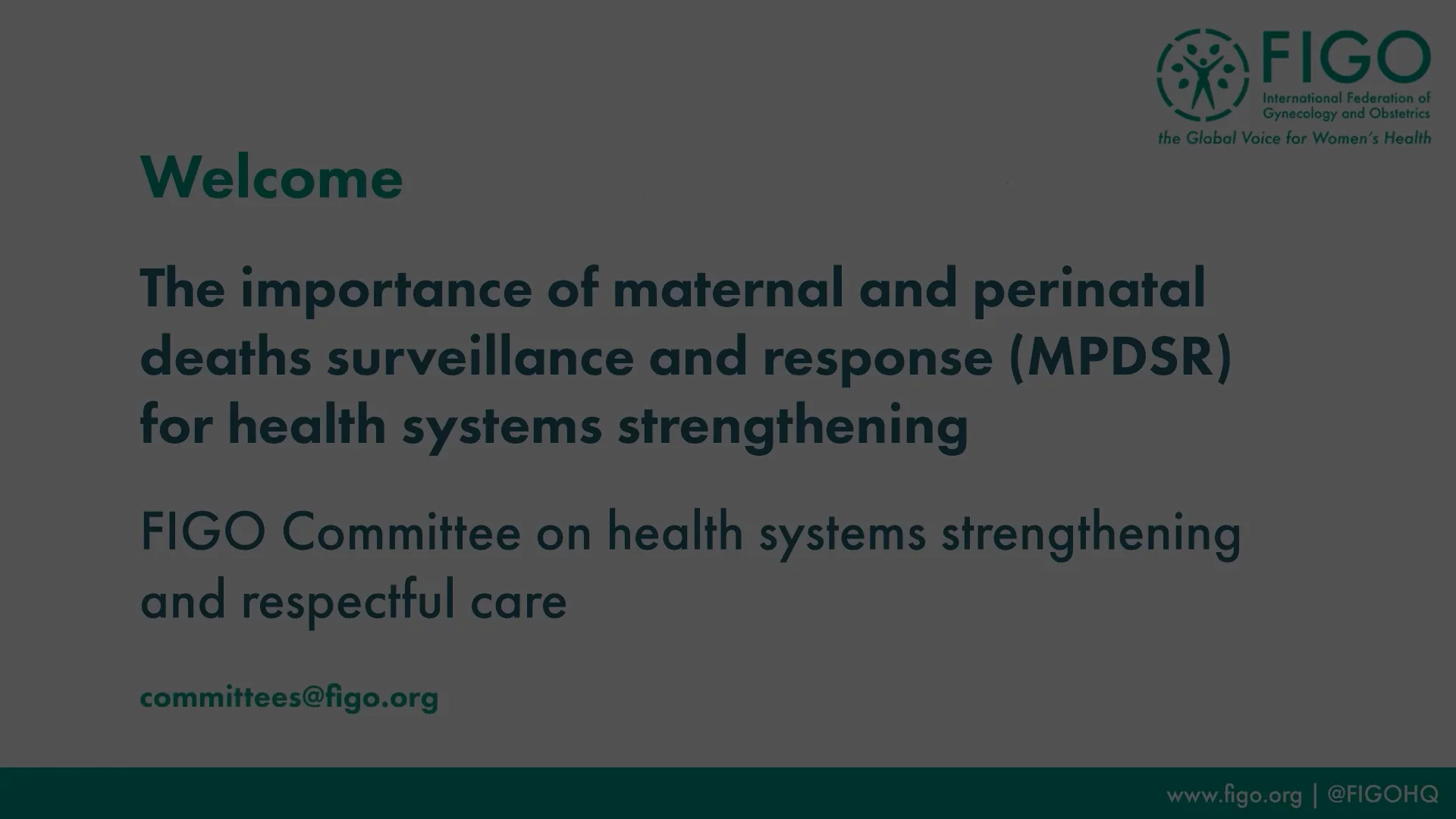 The importance of maternal and perinatal deaths surveillance and ...