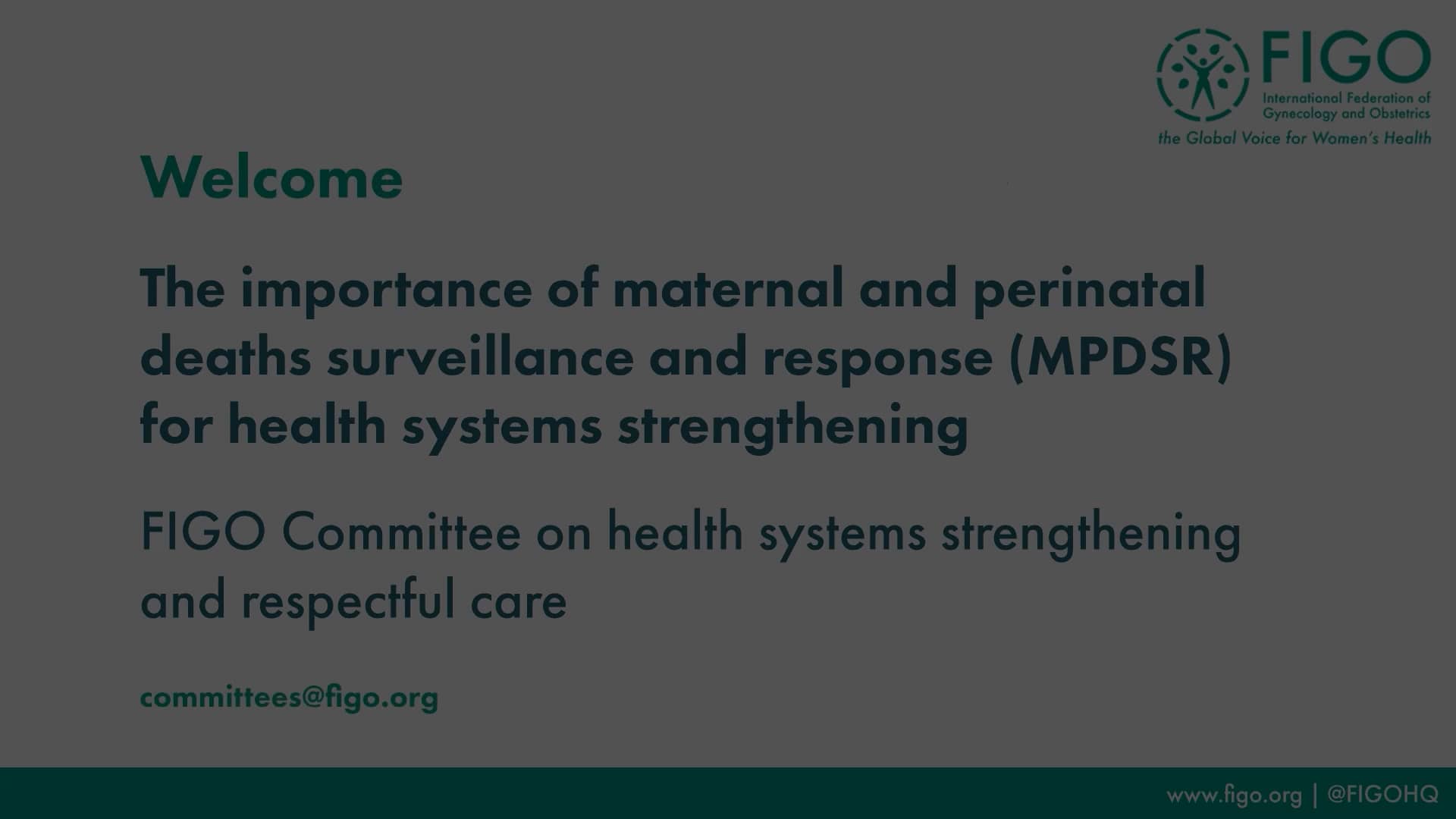 The importance of maternal and perinatal deaths surveillance and ...