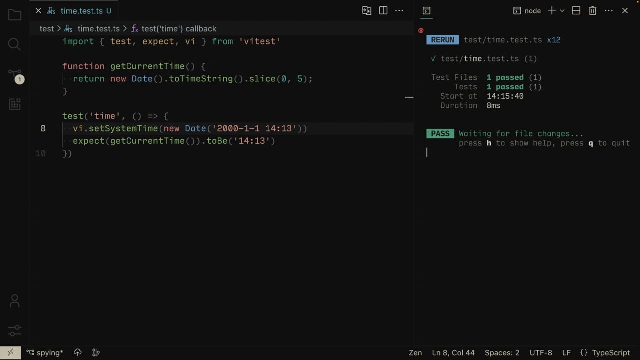 Mocking Time in Vitest - A Vue.js Lesson From our Vue.js Course:... Mocking Time in Vitest - A Vue.js Lesson From our Vue.js Course:...
