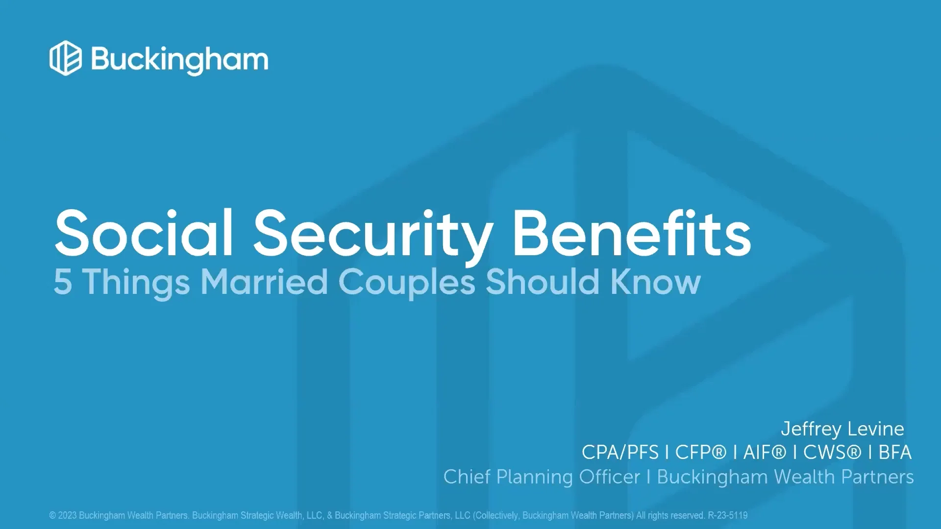 Social Security Benefits: 5 Things Married Couples Should Know