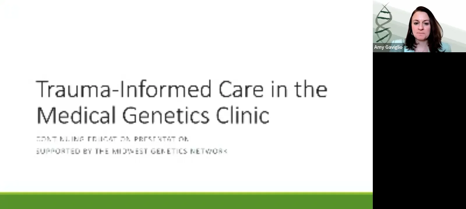 Trauma-Informed Care in the Medical Genetics Clinic