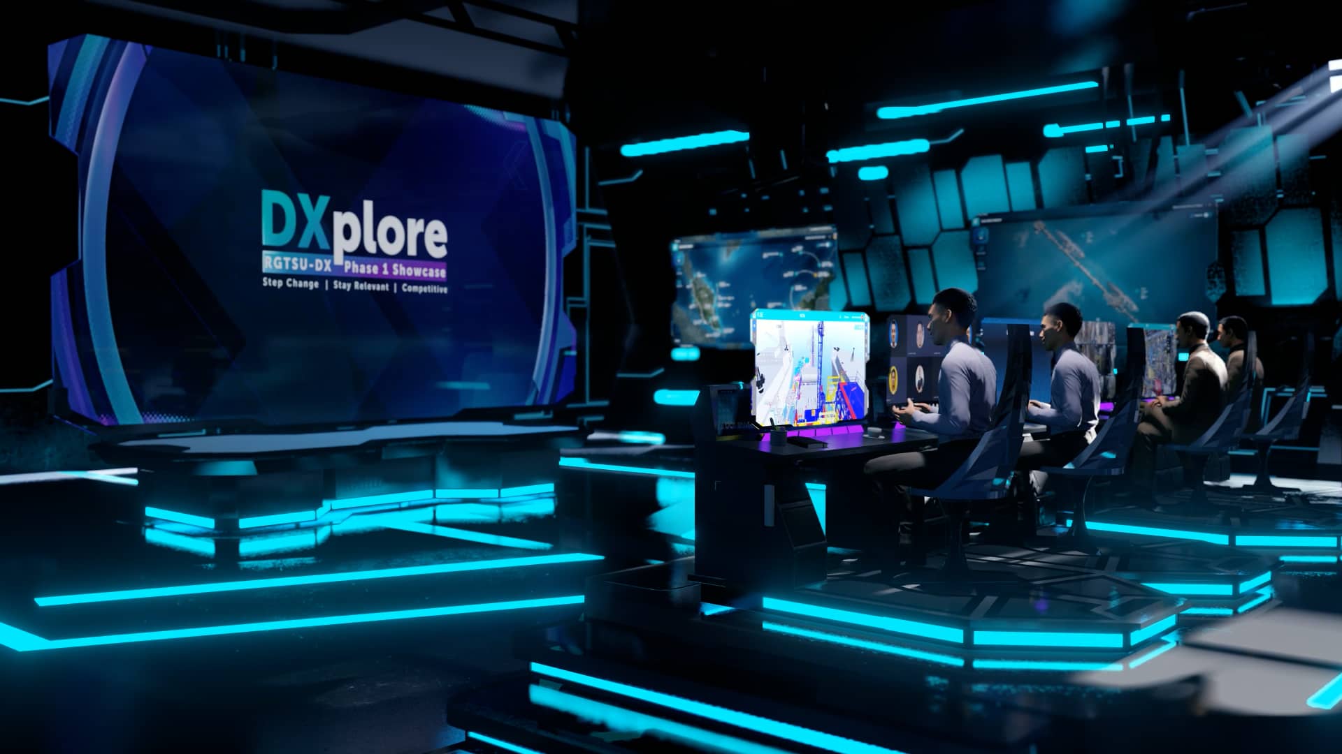 RGTSU - Command Centre 3D Rendering on Vimeo