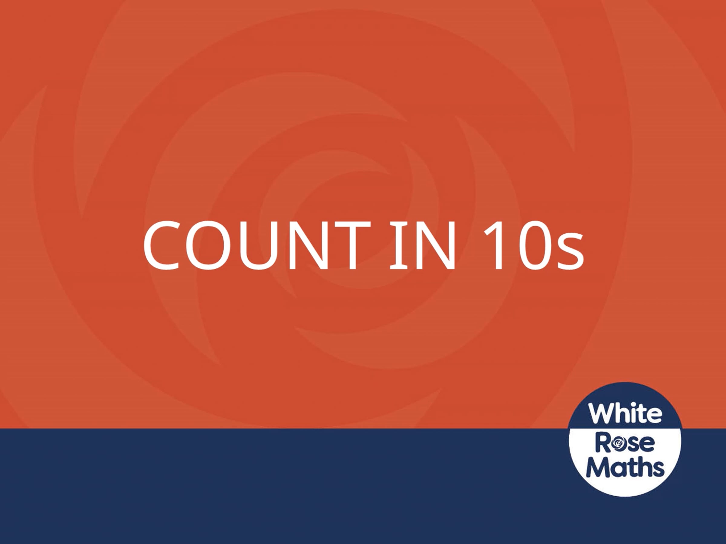 Y1 Summer Block 1 TS2 Count in 10s