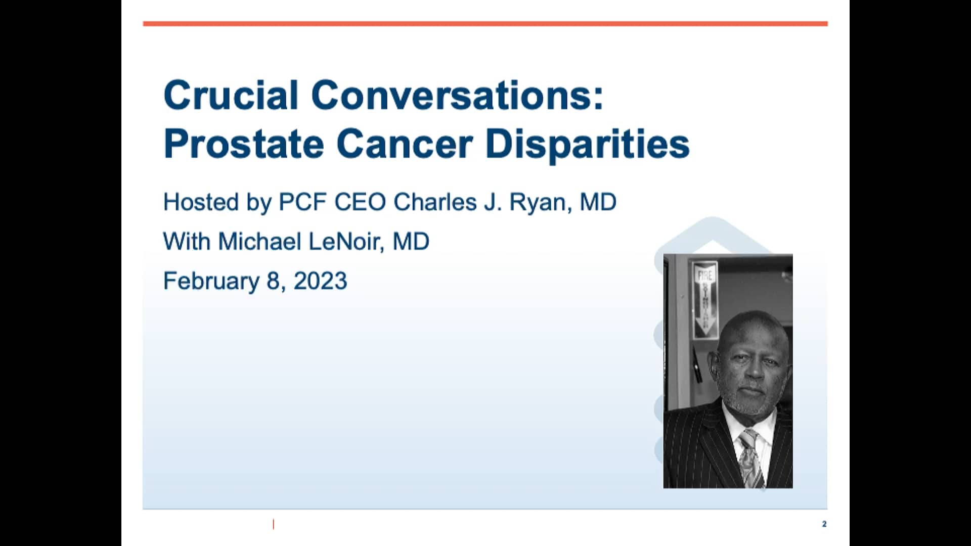 PCF Monthly Webinar Series- Crucial Conversations with Dr. Michael ...