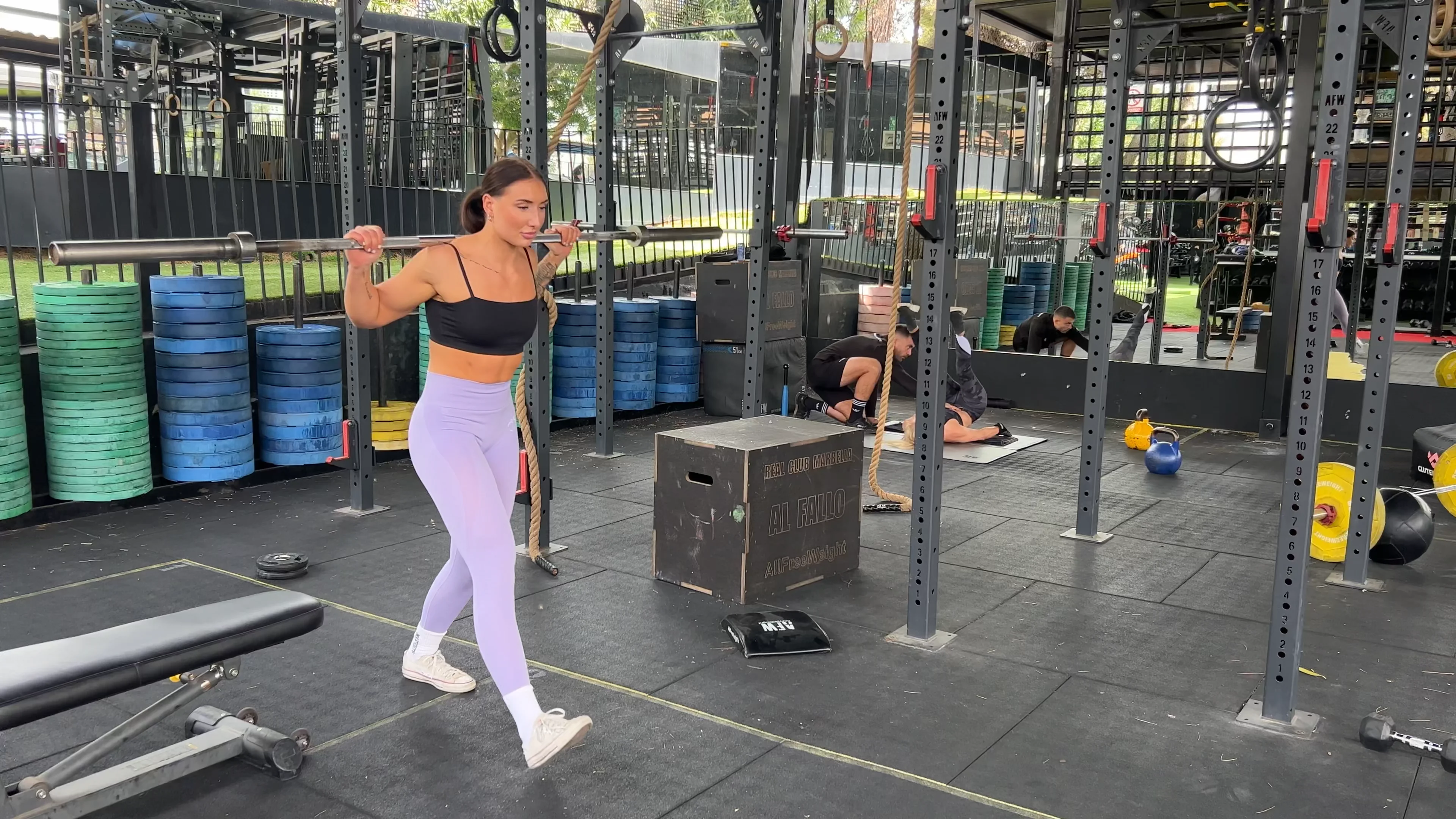 Gående utfall med stång on Vimeo