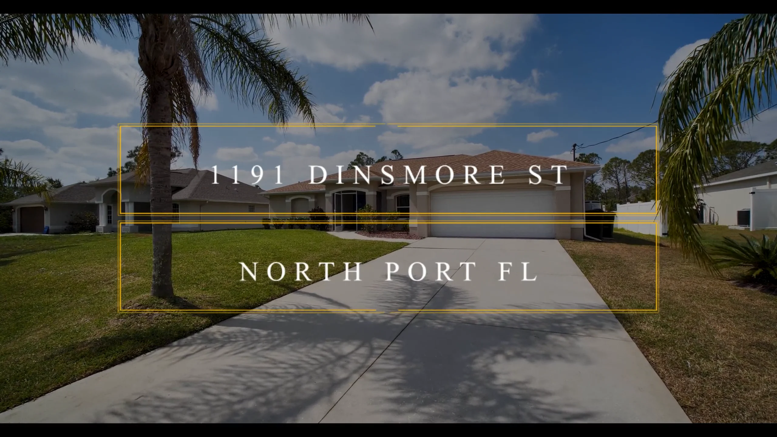 1191 Dinsmore St, North Port, FL on Vimeo