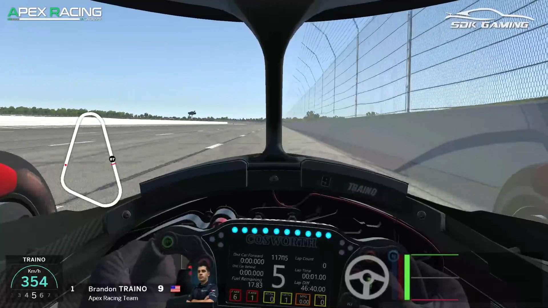 Apex Racing Academy - Dallara IR18 - Indycar Series - Pocono - Hotlap ...