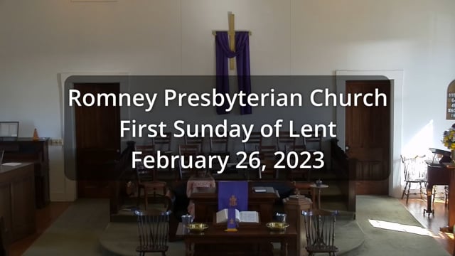 Romney Presbyterian Church – Come in to be Filled, Go out to Serve!