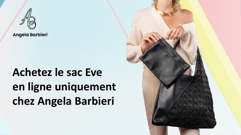 Achetez le sac Eve en ligne uniquement chez Angela Barbieri.mp4 on Vimeo