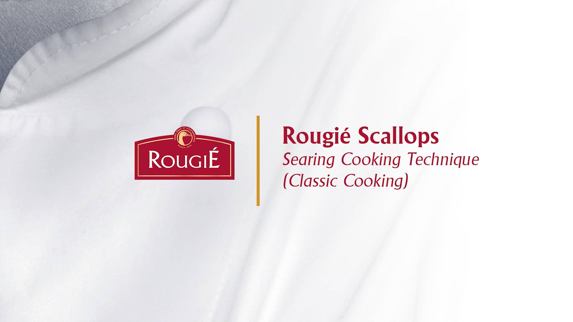 Cooking Technique for Rougié Scallops: Classical Searing Cooking ...