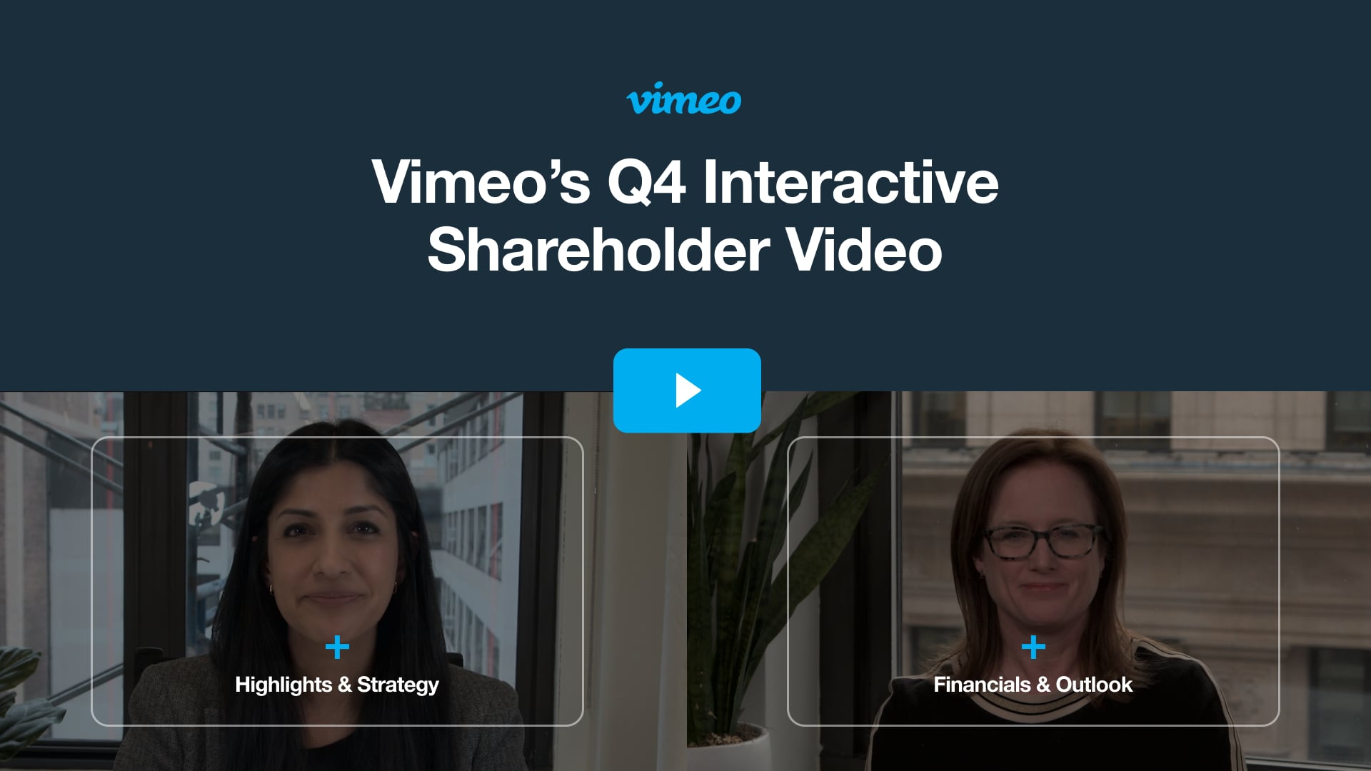 Vimeo Q4'22 Interactive Earnings Video on Vimeo