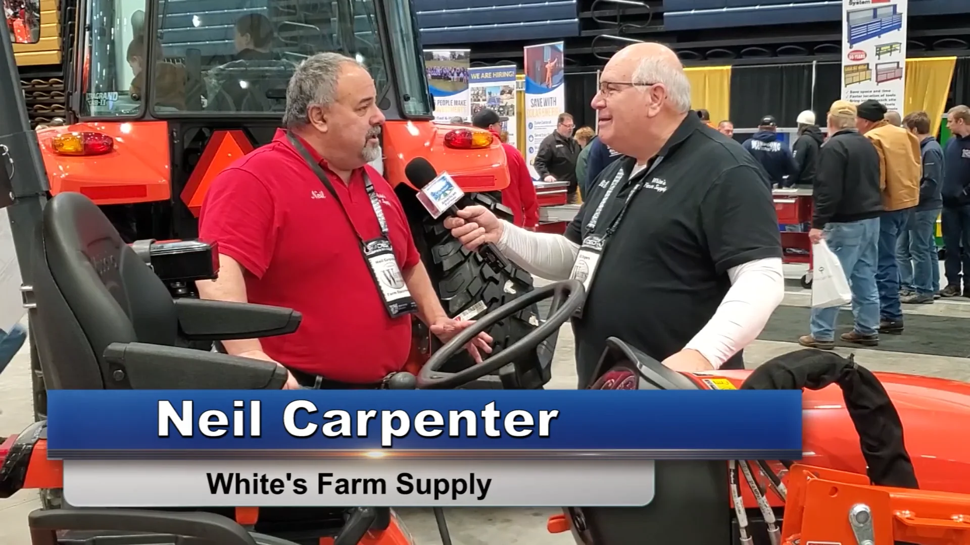 LIVE Report at NY Farm Show on White's Farm Supply