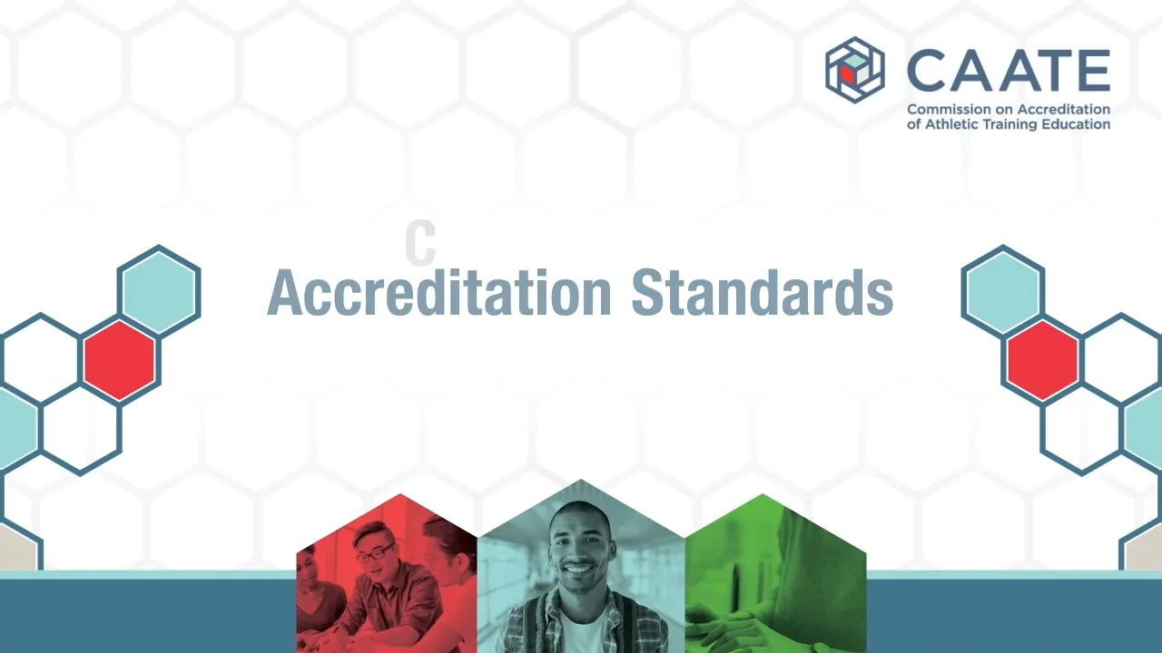 Standard 22: CAATE Accreditation Standards on Vimeo
