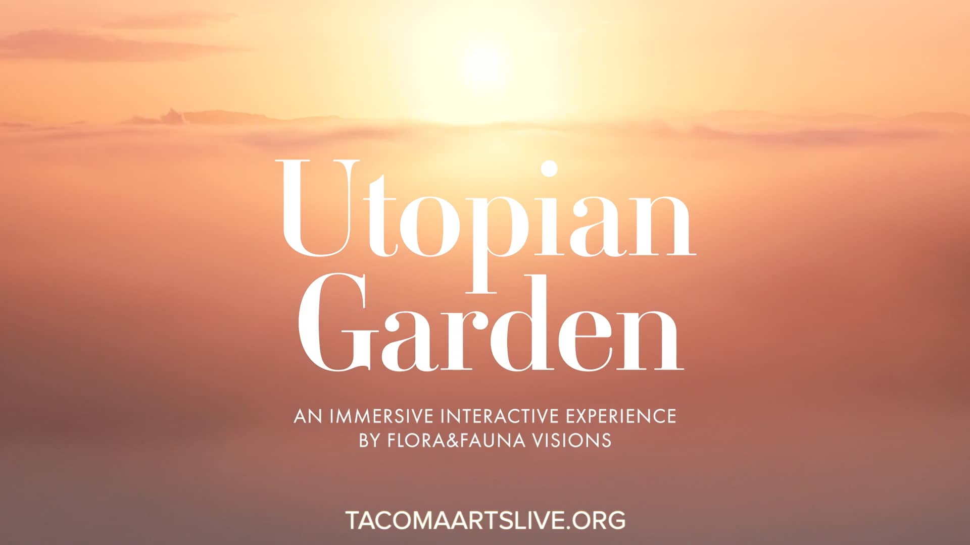 flora&faunavisions + Tacoma Arts Live present Utopian Garden on Vimeo