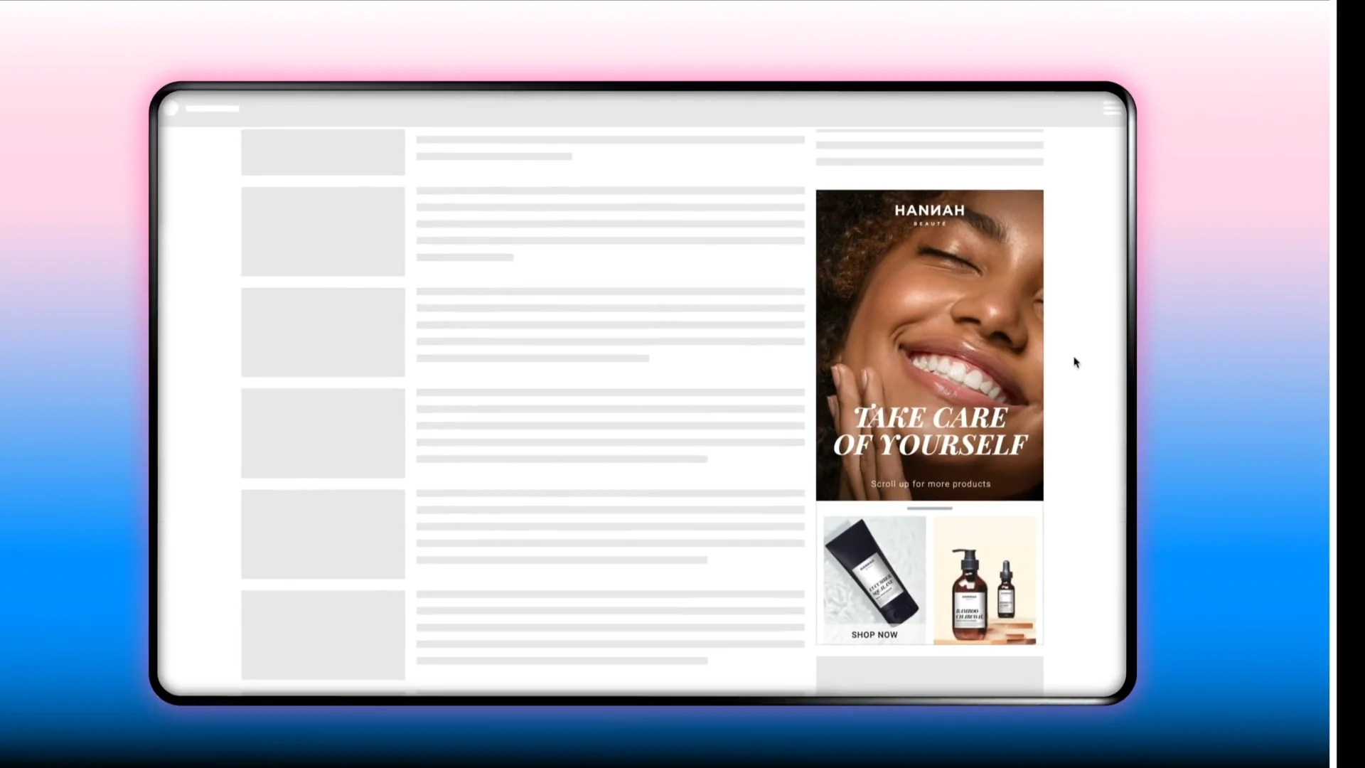 Celtra Library - Shoppable - Shopper Scroll on Vimeo