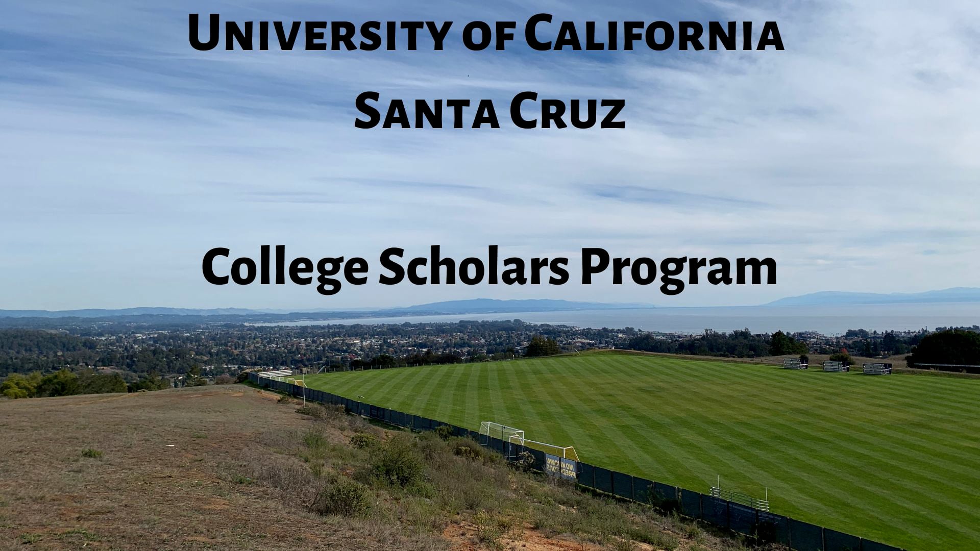UC Santa Cruz College Scholars Program Promo 2023 on Vimeo