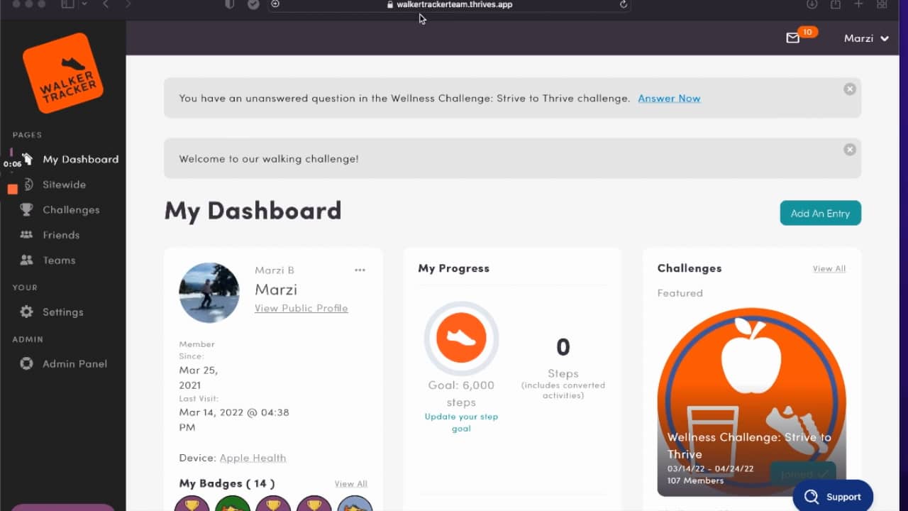 Walker Tracker Site Overview on Vimeo