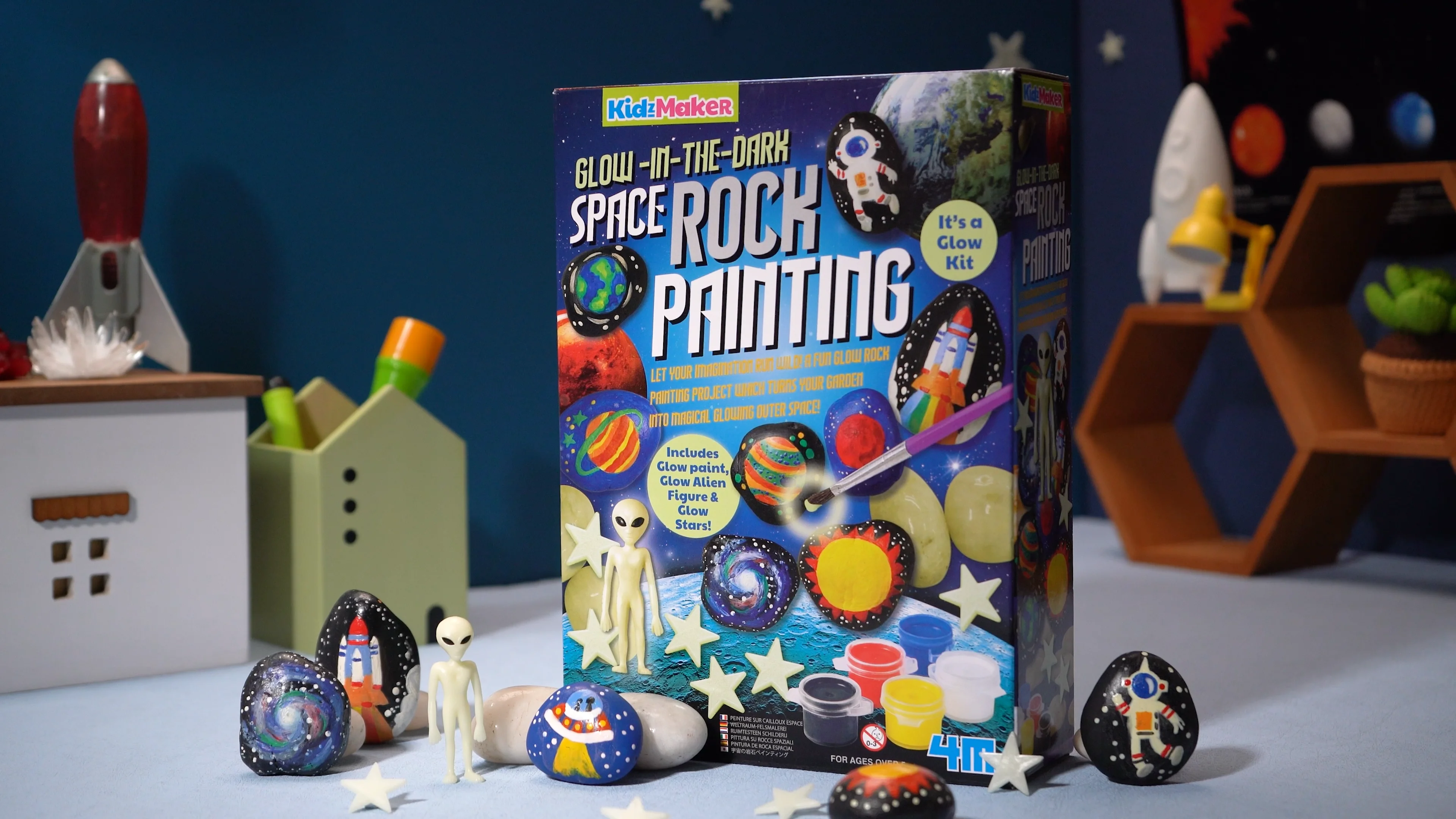 00-04786 Glow-in-the-dark Space Rock Painting on Vimeo