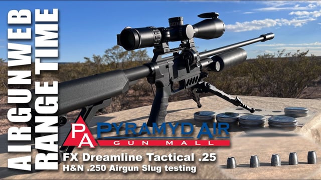 FX Dreamline Dream-Tact w/ Hawke Frontier 34 - H+N Slug Testing - Thank ...