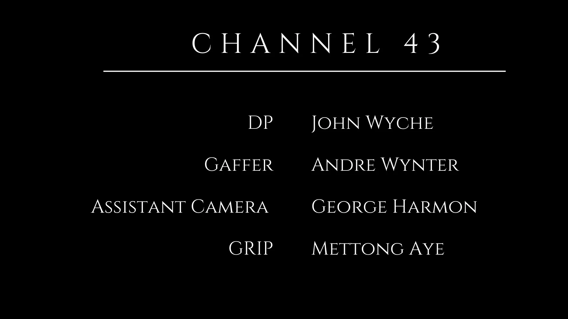 Channel 43 on Vimeo