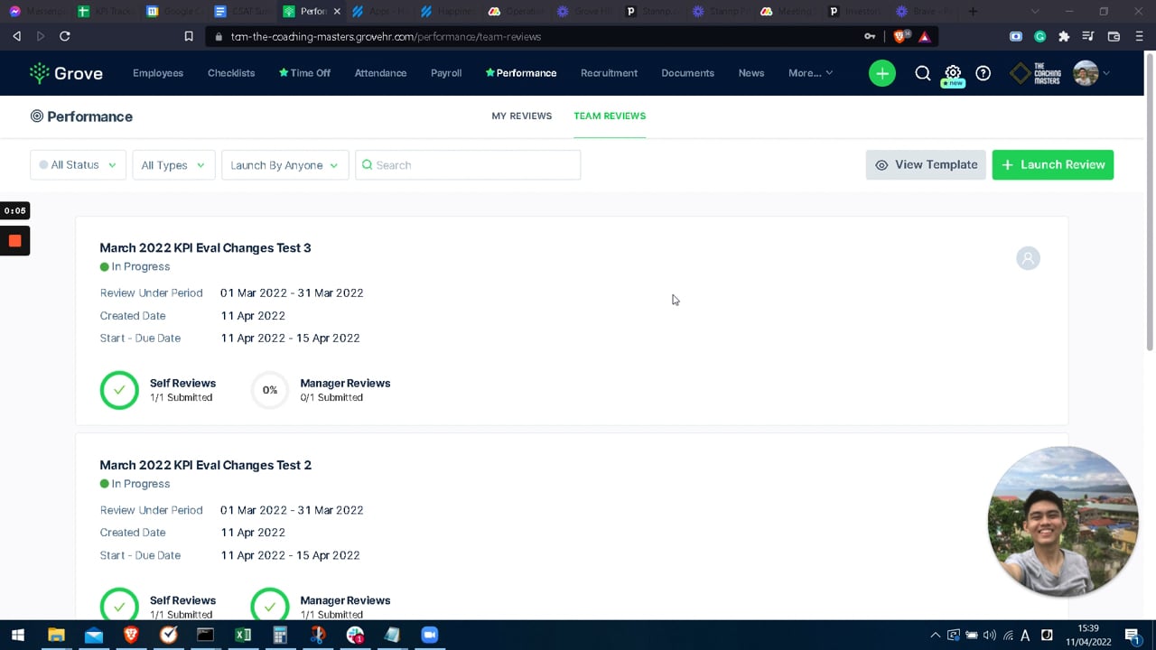 Grove HR SOP - New Manager Assessments on Vimeo