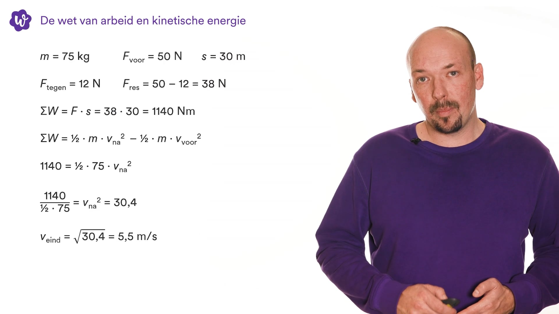 Oefen met Arbeid en energie uit Overal Natuurkunde – 4 vwo – 5 | StudyGo