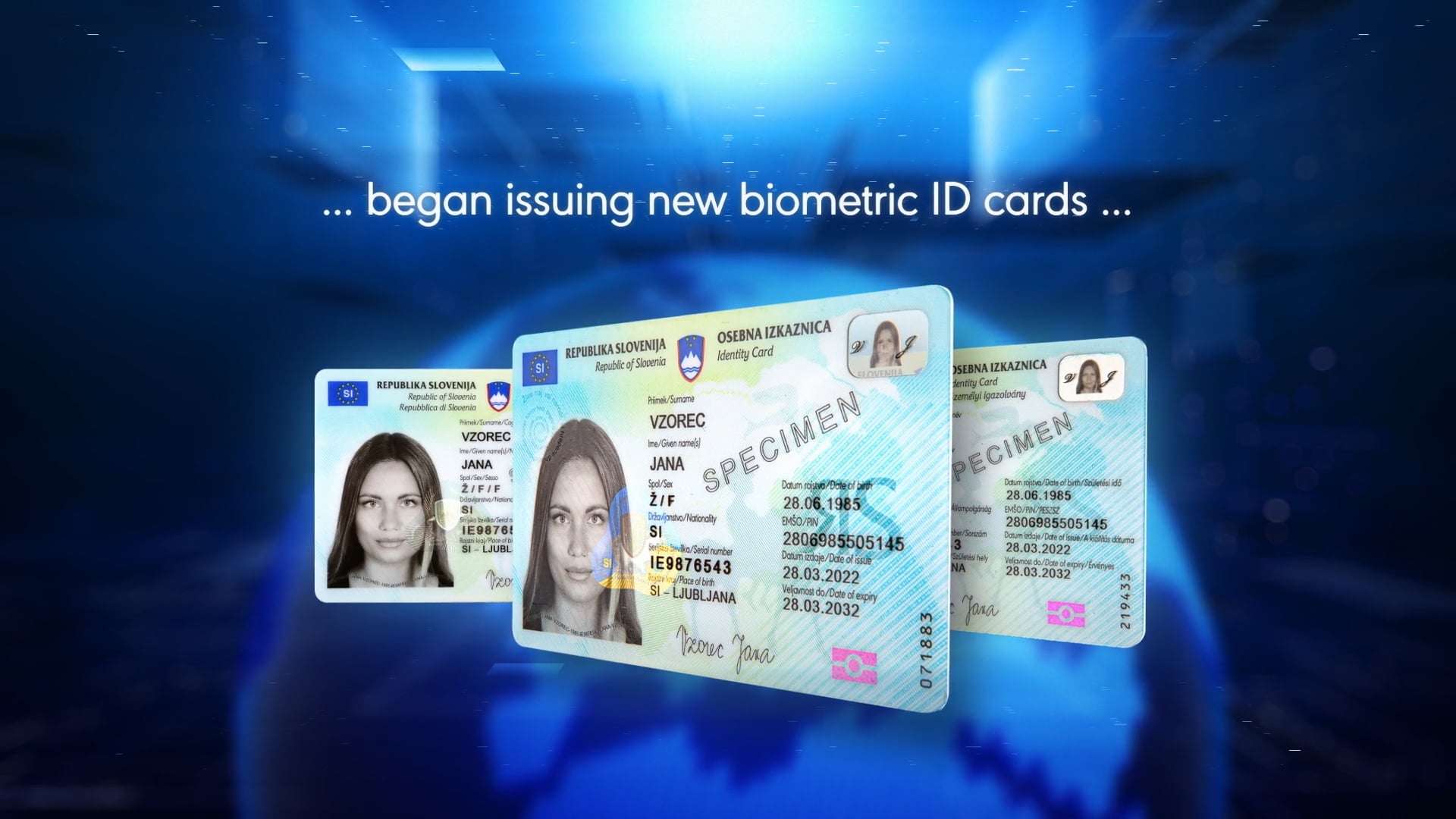 The new Slovene biometric identity card.mov on Vimeo