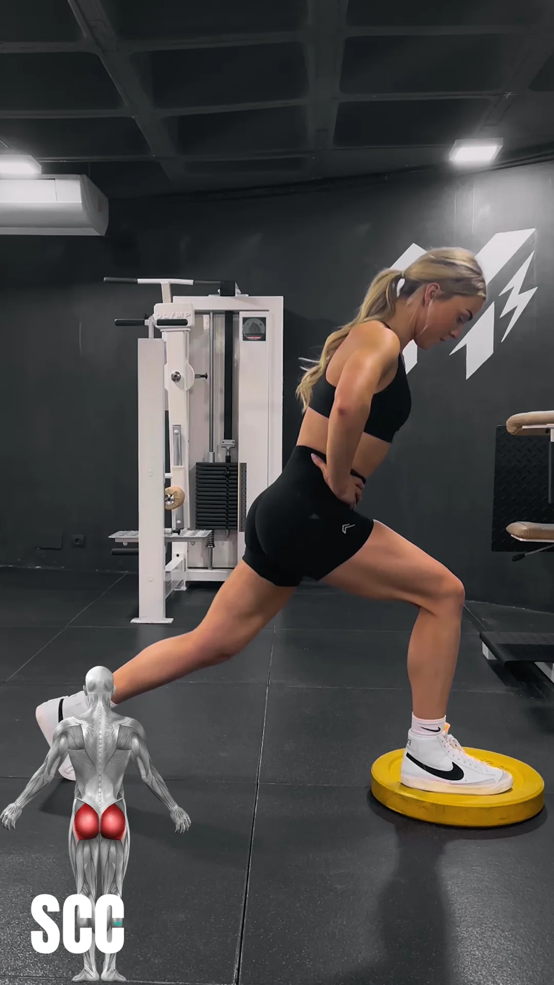 Deficit Bodyweight Split Squats on Vimeo