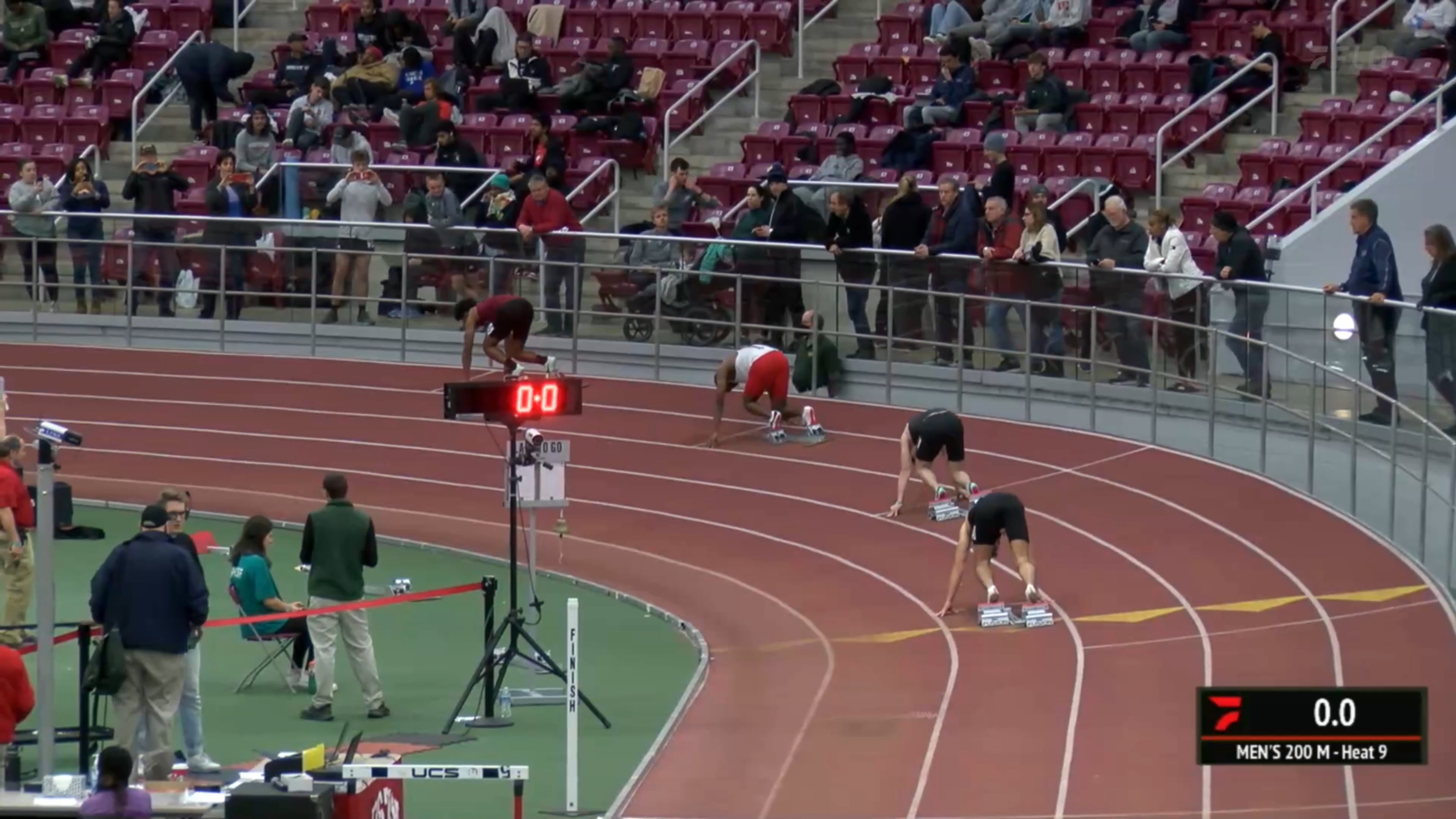 Last Chance Indoor National Qualifier at BU - 200m - 22.15 on Vimeo