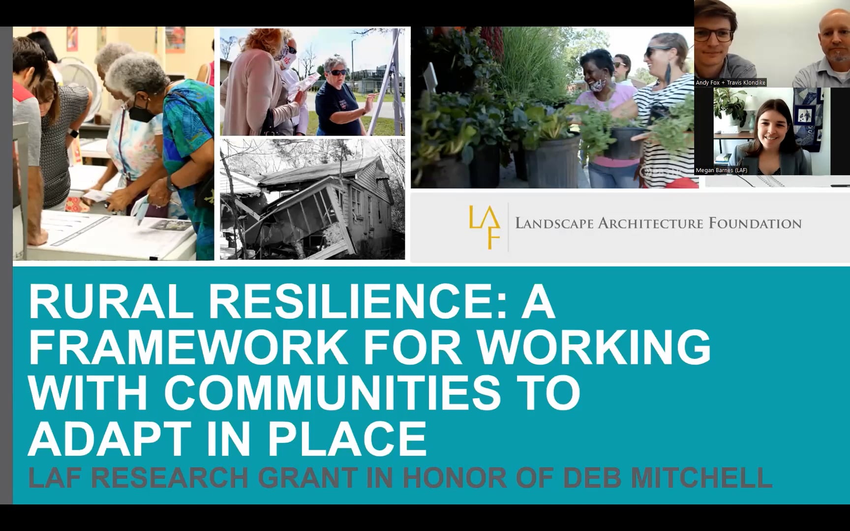Rural Resilience: A Framework for Working with Communities to Adapt in ...