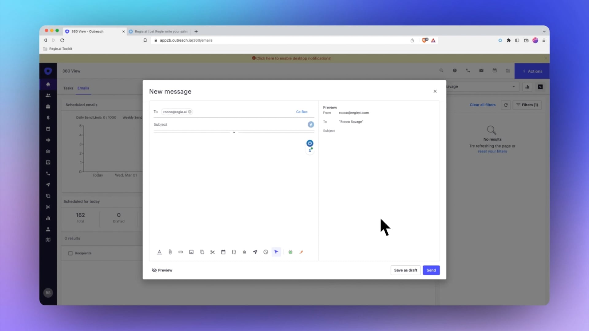 Regie Rapid Writer Introduction on Vimeo