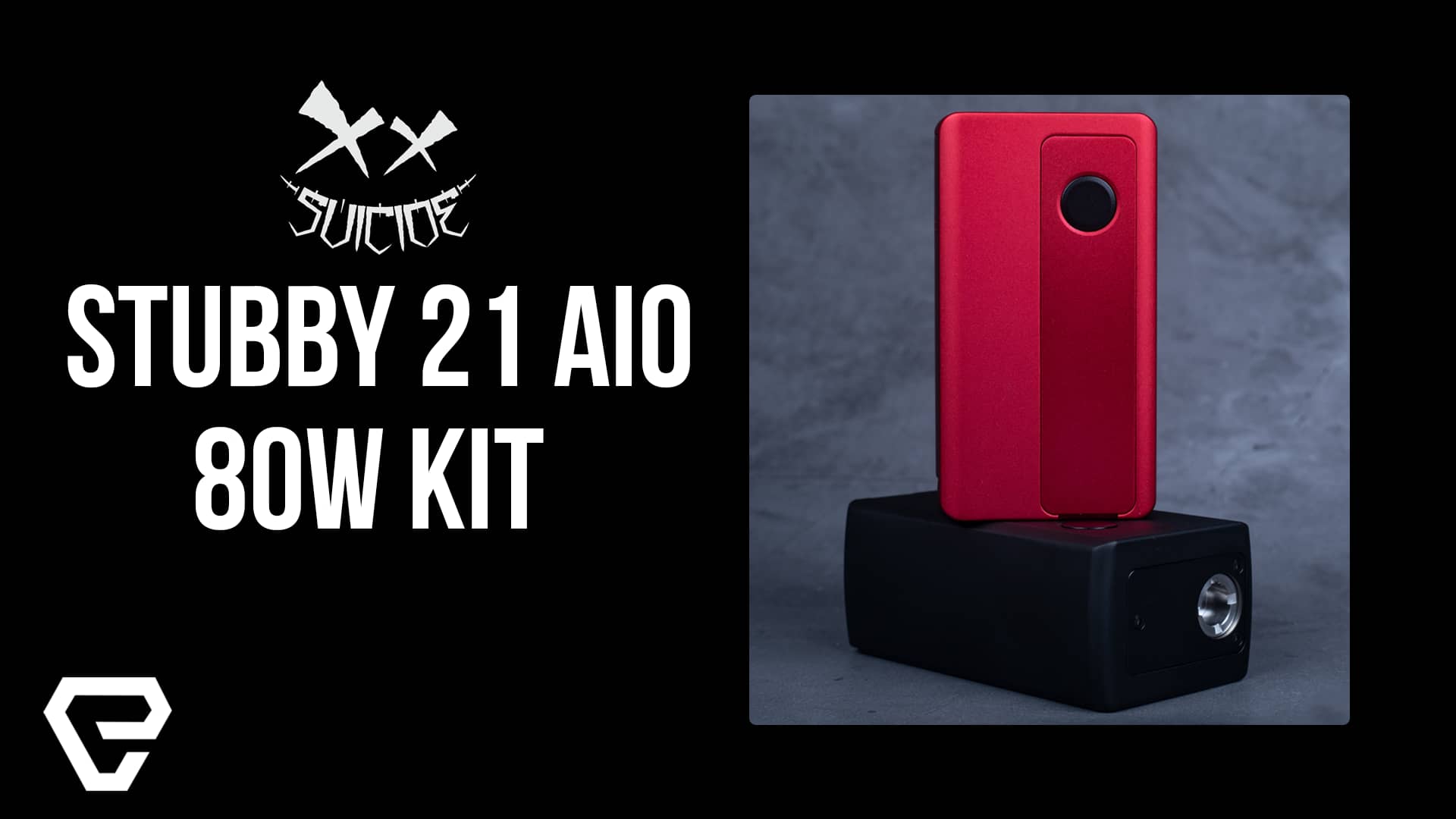 Vape Product Review: Suicide Mods Stubby 21 AIO 80W Kit! on Vimeo