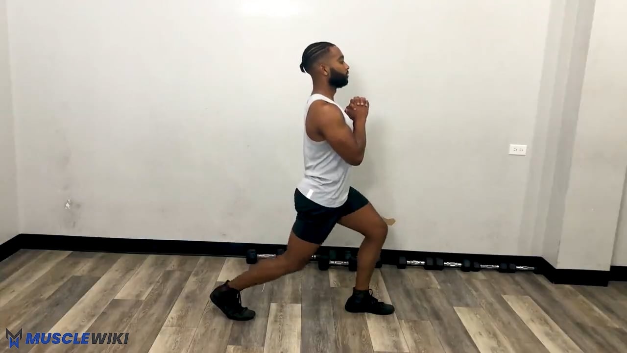 male-bodyweight-split-squat-side on Vimeo