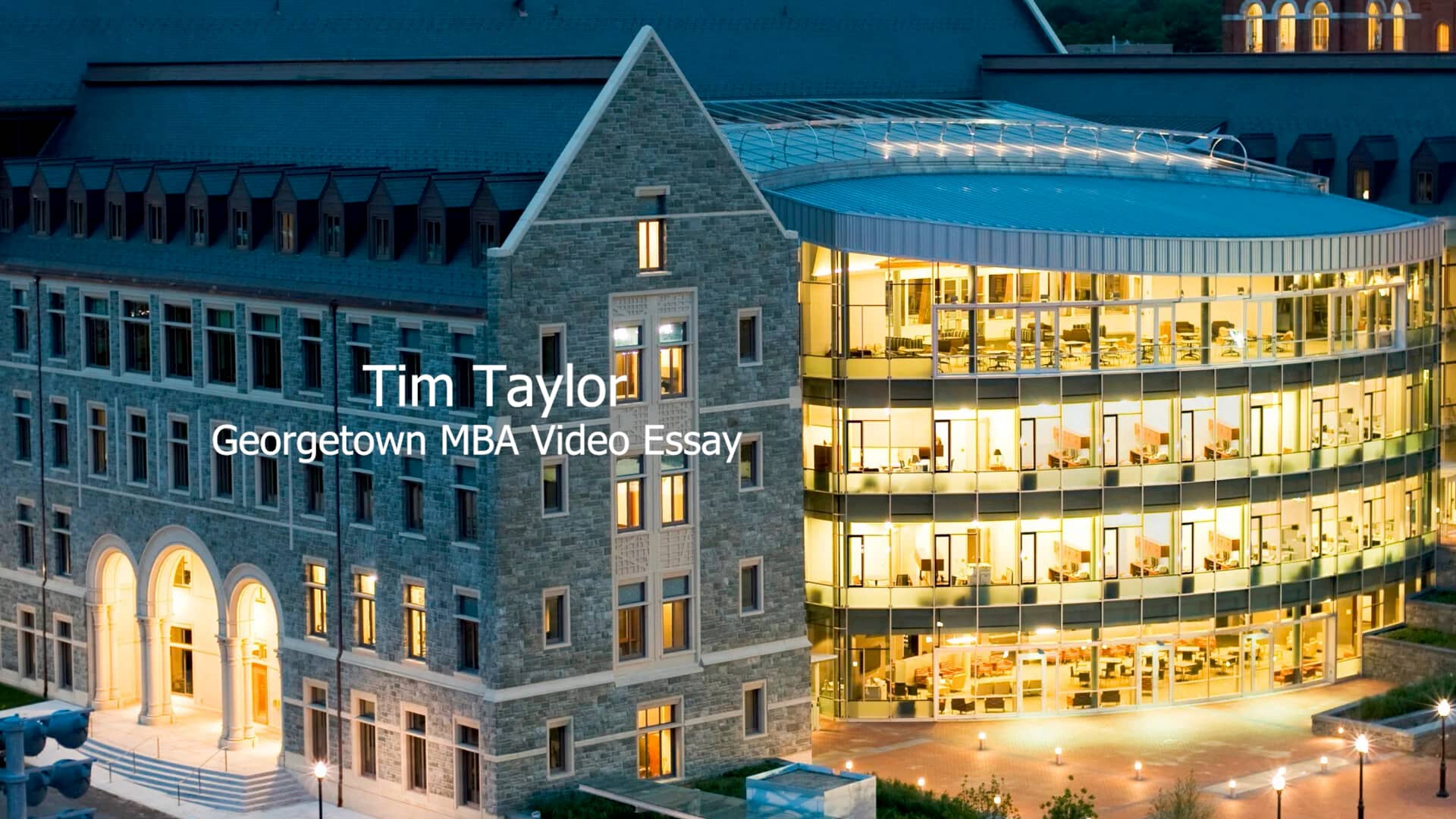 Georgetown MBA Video Essay.mp4 on Vimeo