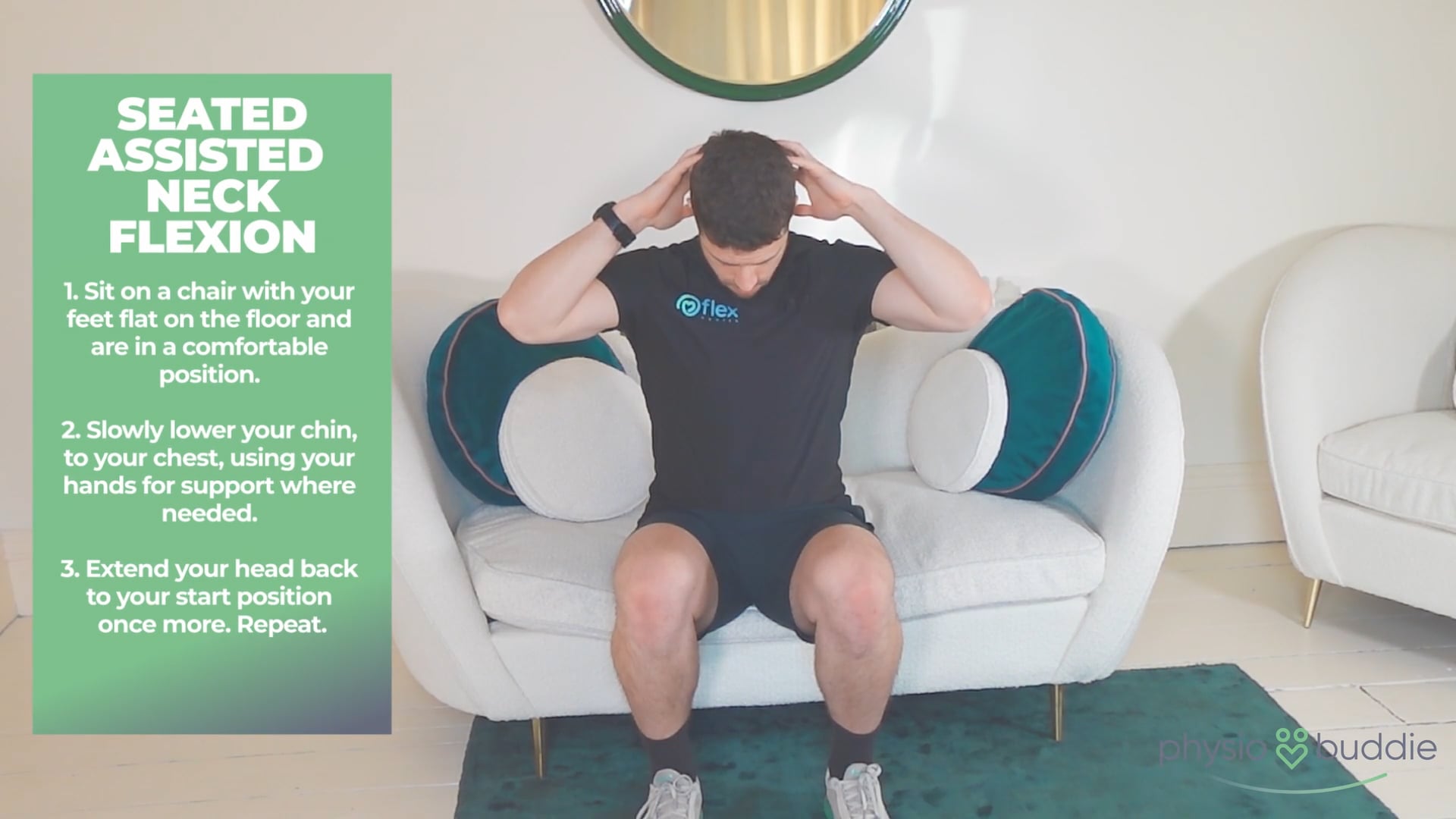 Seated Assisted Neck Flexion.mp4 on Vimeo