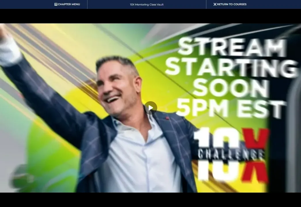 10x Mentoring Class -Video#55 on Vimeo