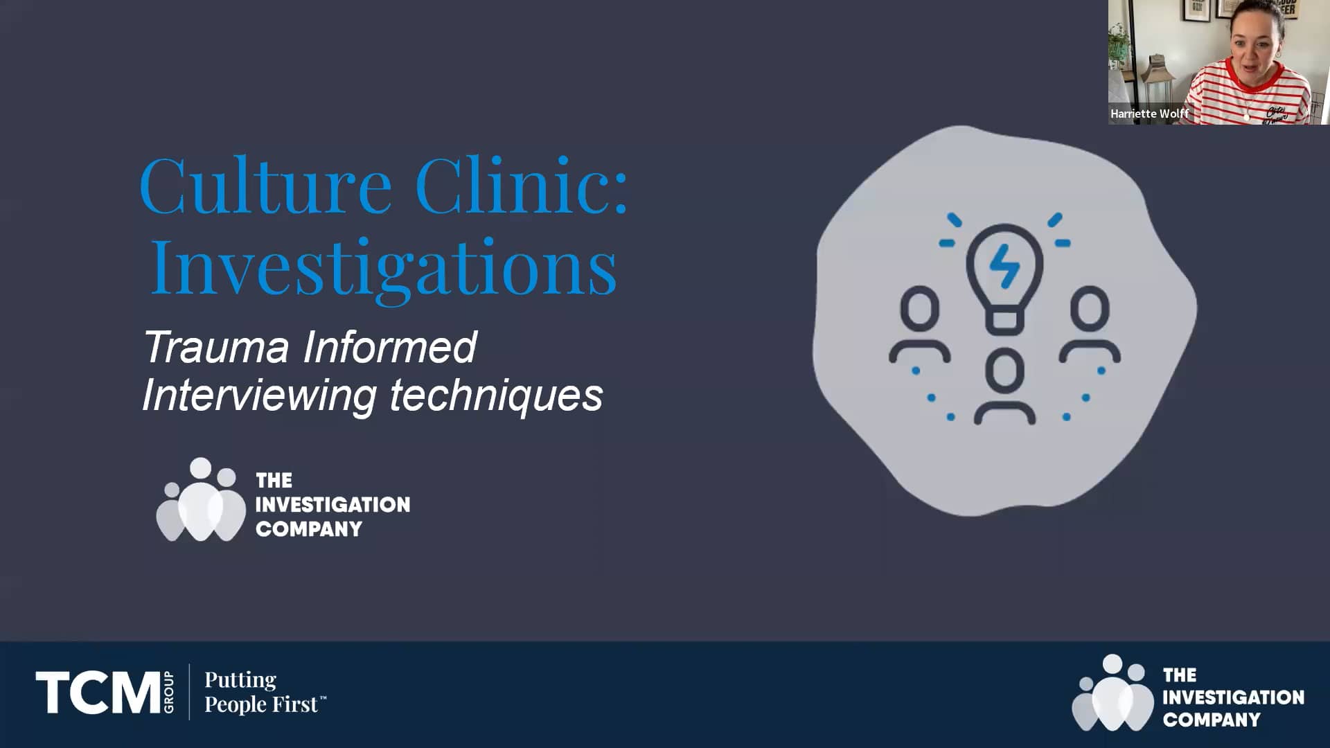 Trauma-Informed Interviewing Techniques webinar on Vimeo