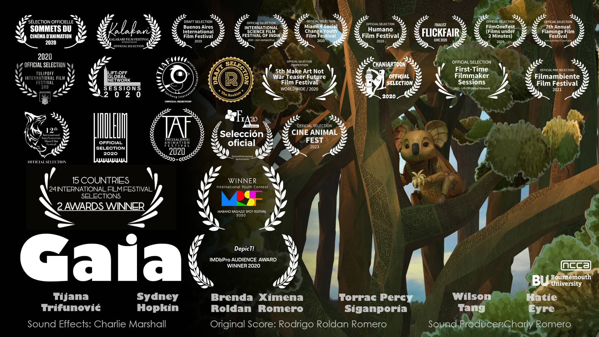 Gaia - 2020 - **Award-Winning** 3D Animated Short -Bournemouth ...