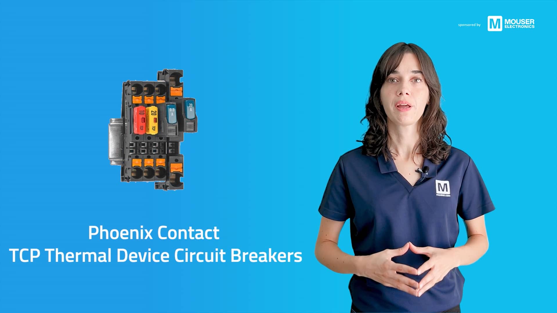 Mouser Electronics - Phoenix Contact TCP Thermal Device Circuit Breakers on Vimeo