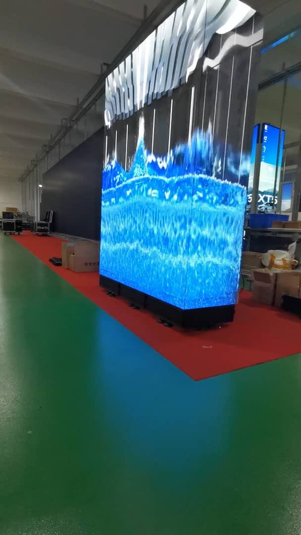90 degree corner led display -K cabinet on Vimeo